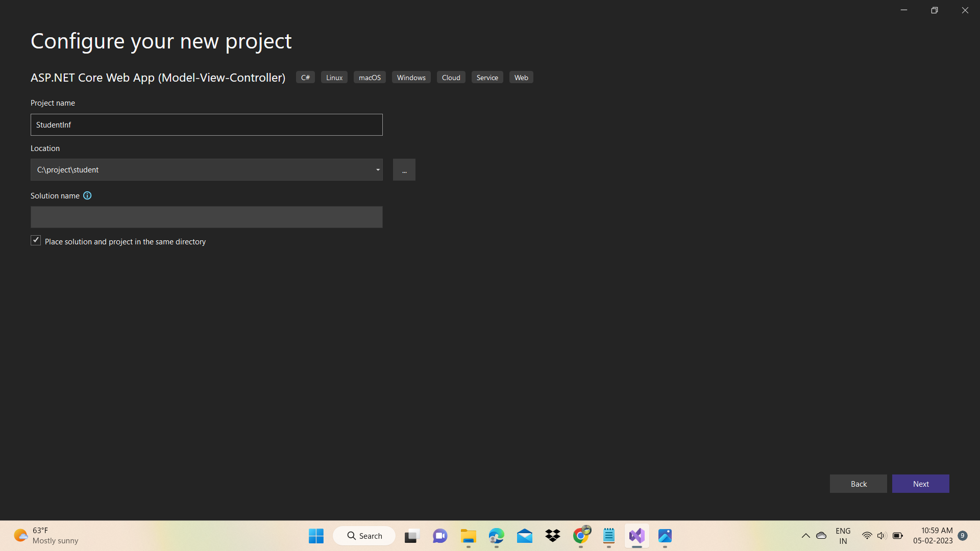 Aspnet Core Mvcnet6 Crud Operations Using Entityframeworkcore Zonixsoft